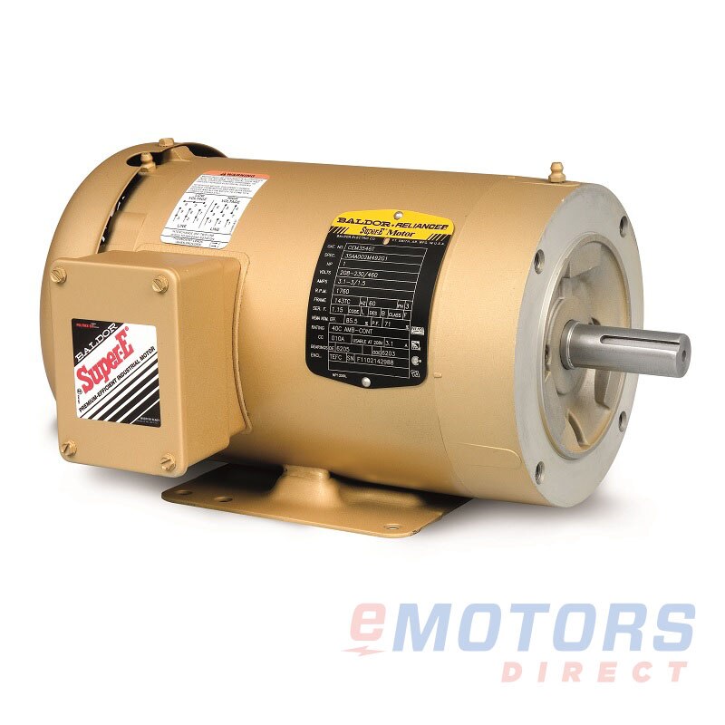Baldor CEM3710T-5 7 1/2HP 1770 213TC | eMotors Direct